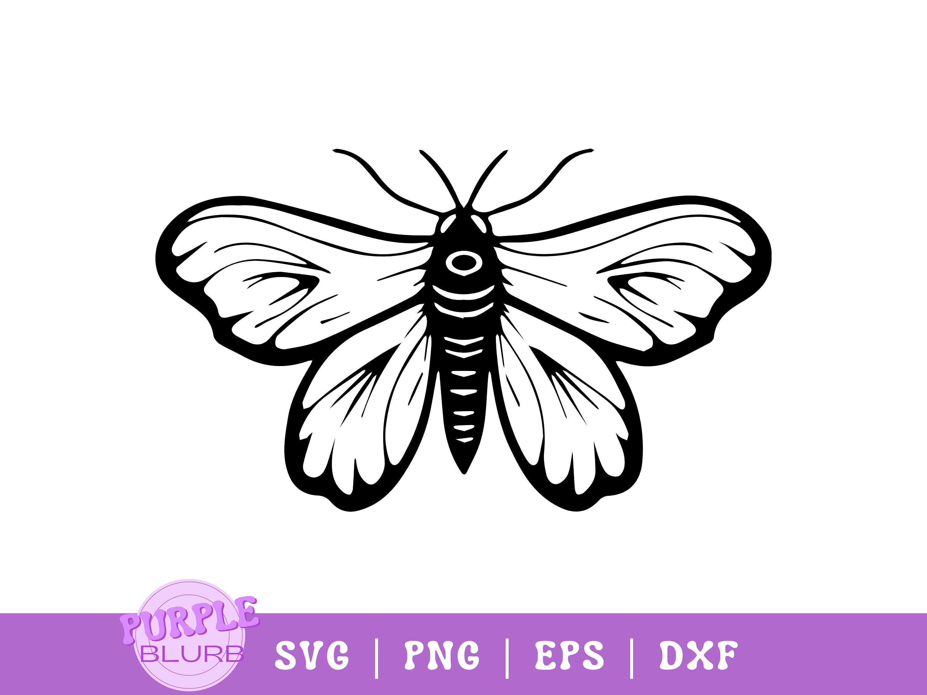 Moth SVG Files Moth PNG Moth Svg Bundle Moth Clipart Celestial Svg - Etsy