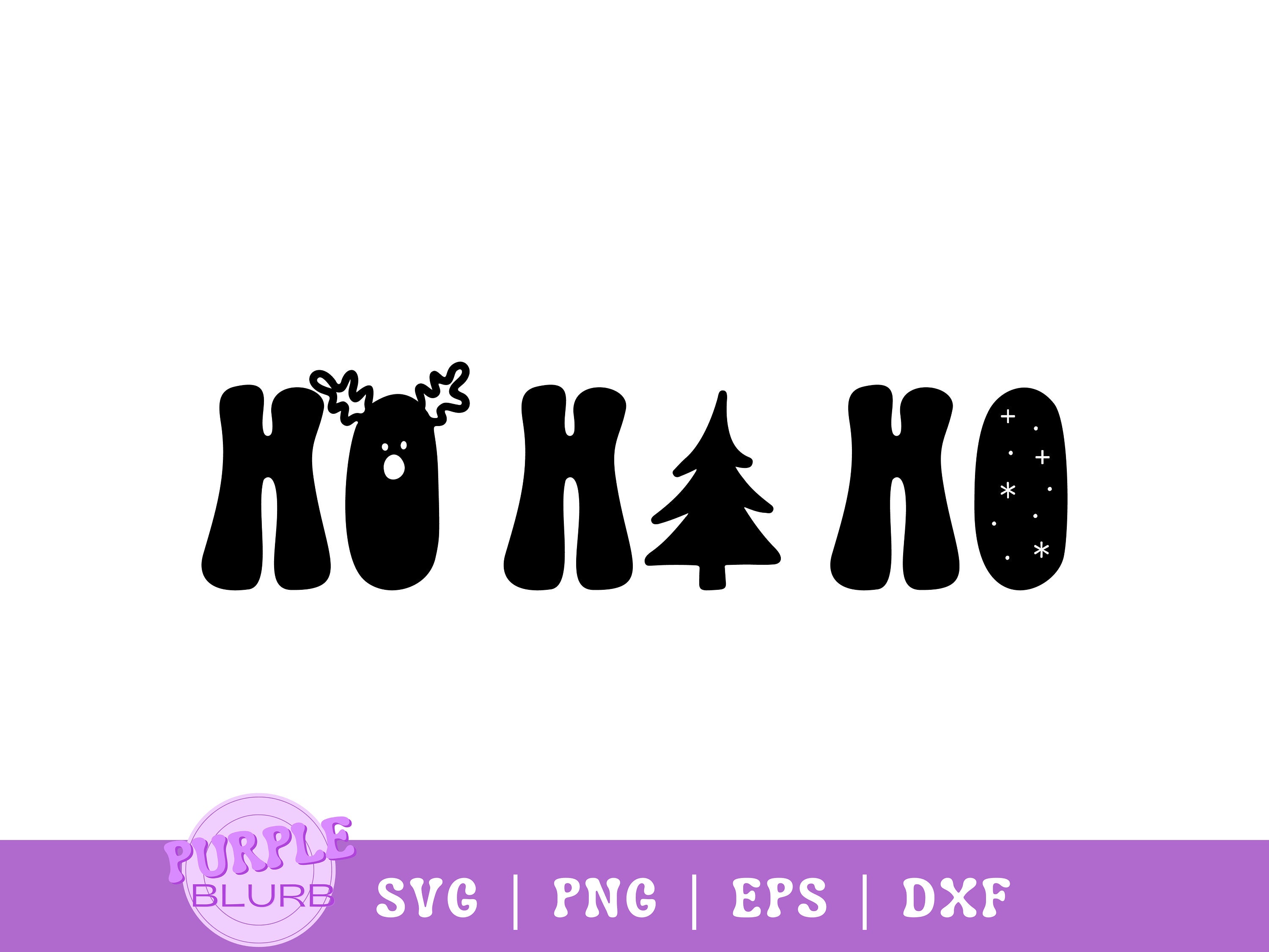 Ho Ho Ho SVG PNG Hohoho Svg Files Round Ornament SVG Christmas Vibes ...