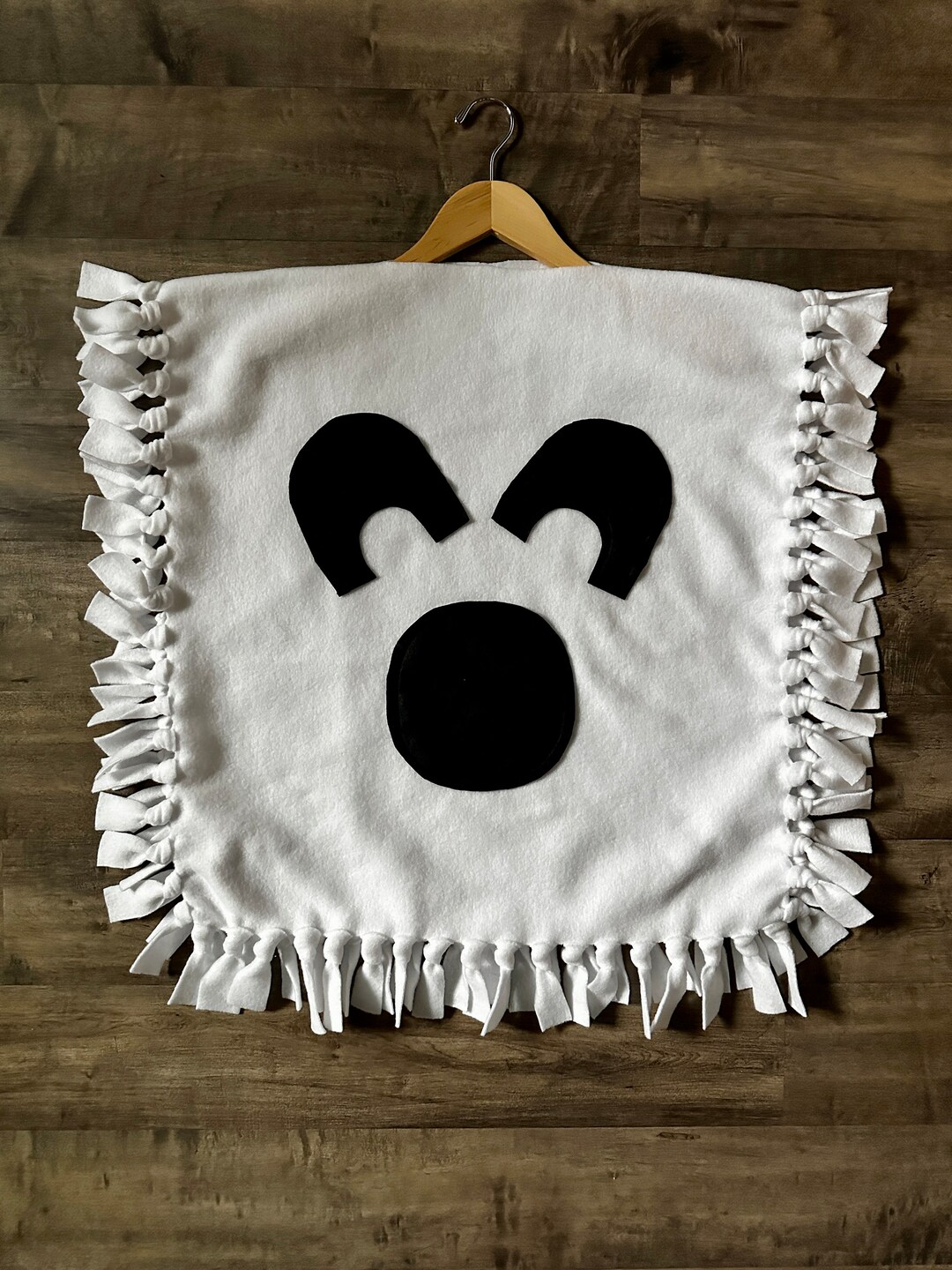 Ghost Costume for Kids Cozy Fleece - Etsy