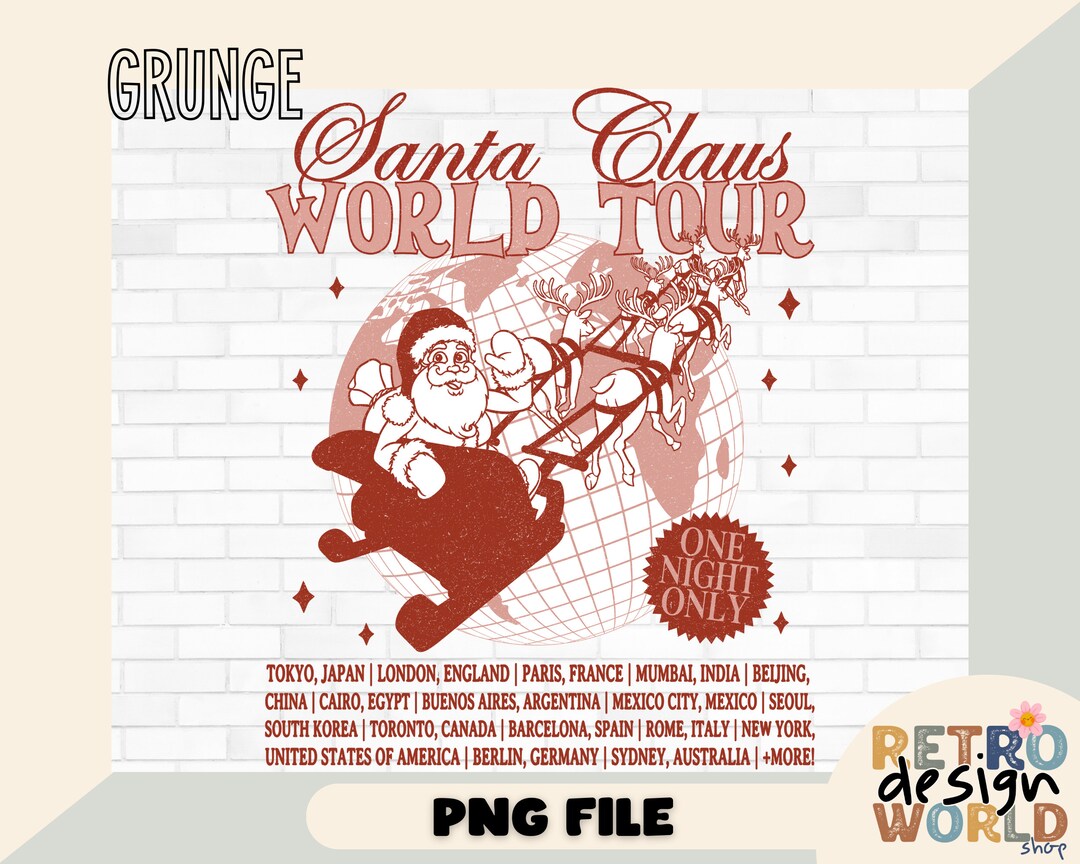Christmas Png, Trendy Png, Retro Png, Vintage Christmas Png ...