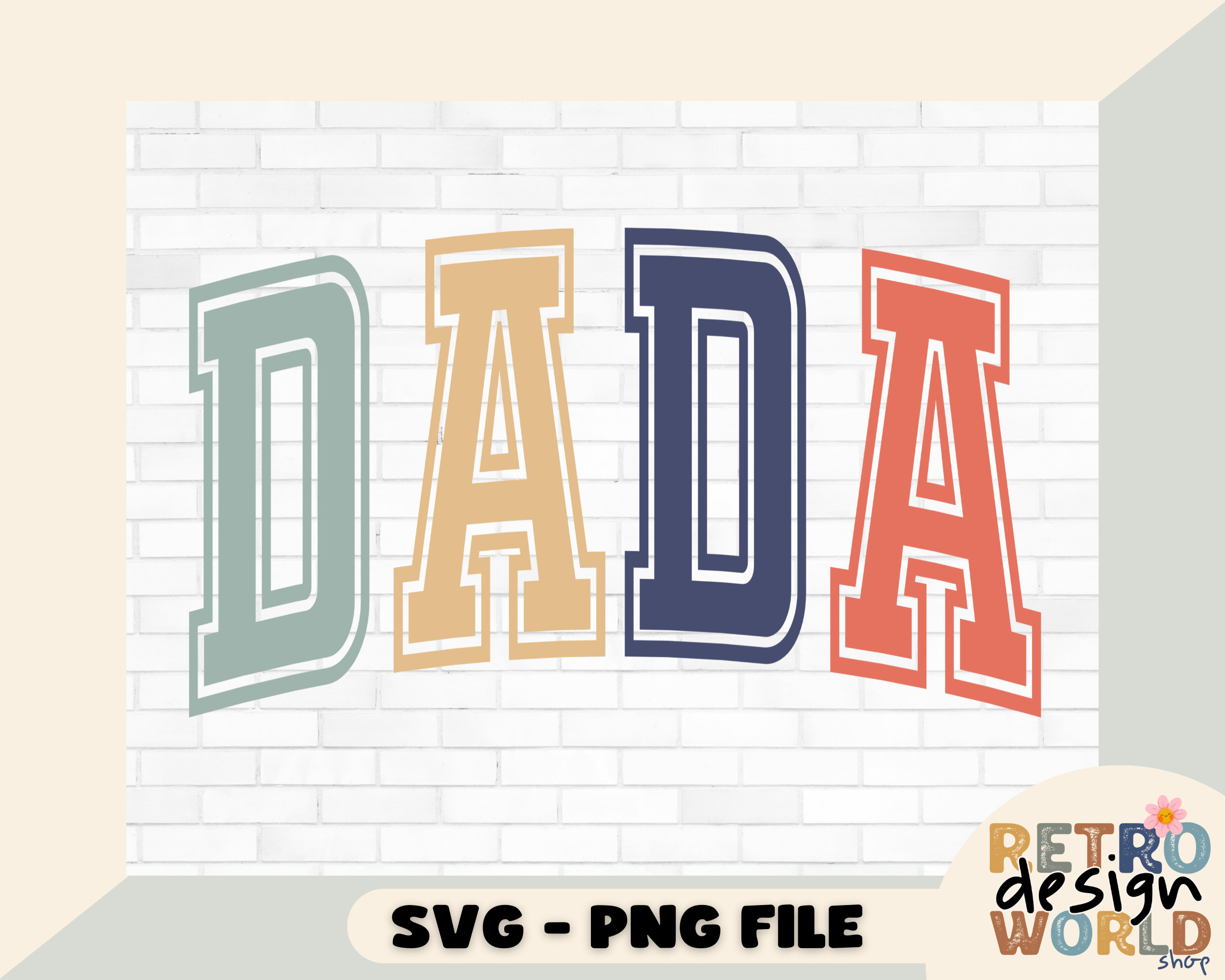 Retro Dada Png, Dada Png, Dada Png Sublimation, Retro Dada Png, Dada ...