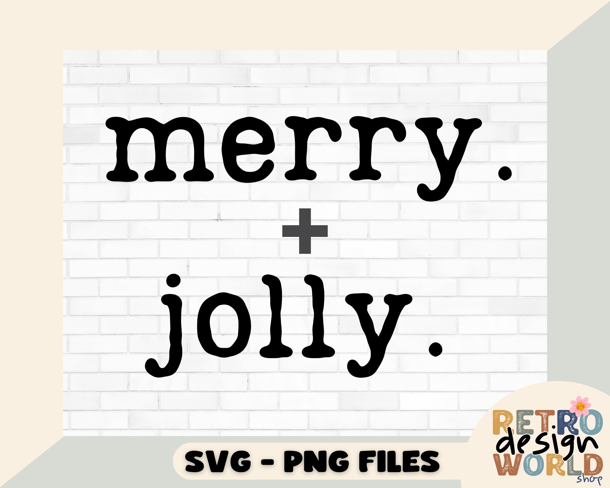Merry Svg Png, Jolly Svg, Png, Merry Christmas Svg, Merry Christmas Png ...