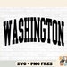 Washington Varsity Font Svg, Solid and Distressed Svg, Png Files ...