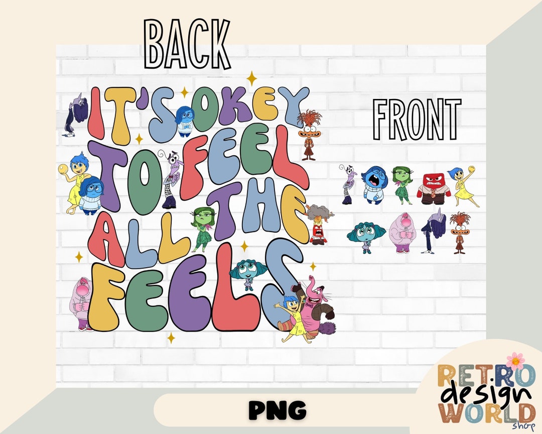 It's Okay to Feel All the Fels PNG, Mental Health Png, Speech Therapy ...