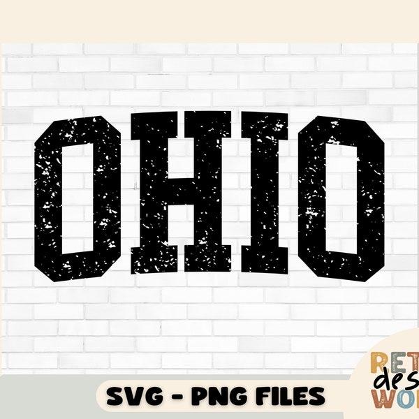 Ohio State Font Svg - Etsy
