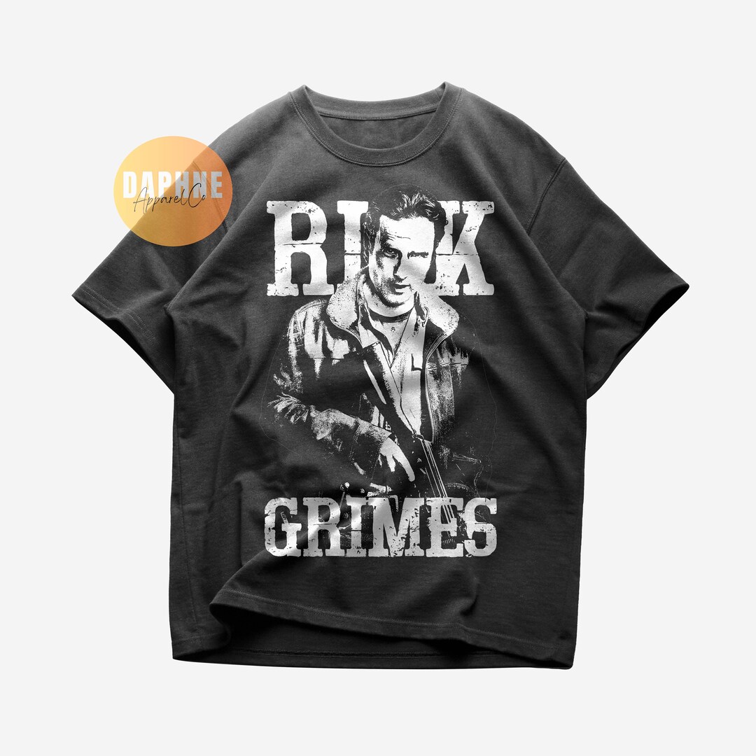 Rick Grimes Shirt the Walking Dead Shirt Epic Tv Series Shirt Vintage ...
