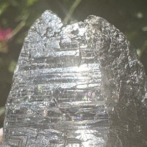RARE Gorgeous Black Riebeckite Included Quartz Double Point With ...