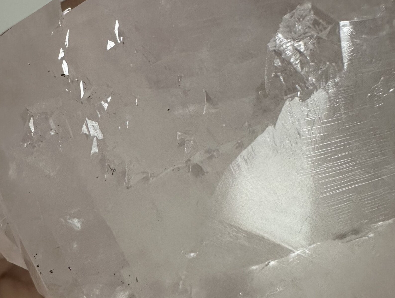 RARE High-quality Purple Phantom Optical Calcite With Pyrite, Record ...