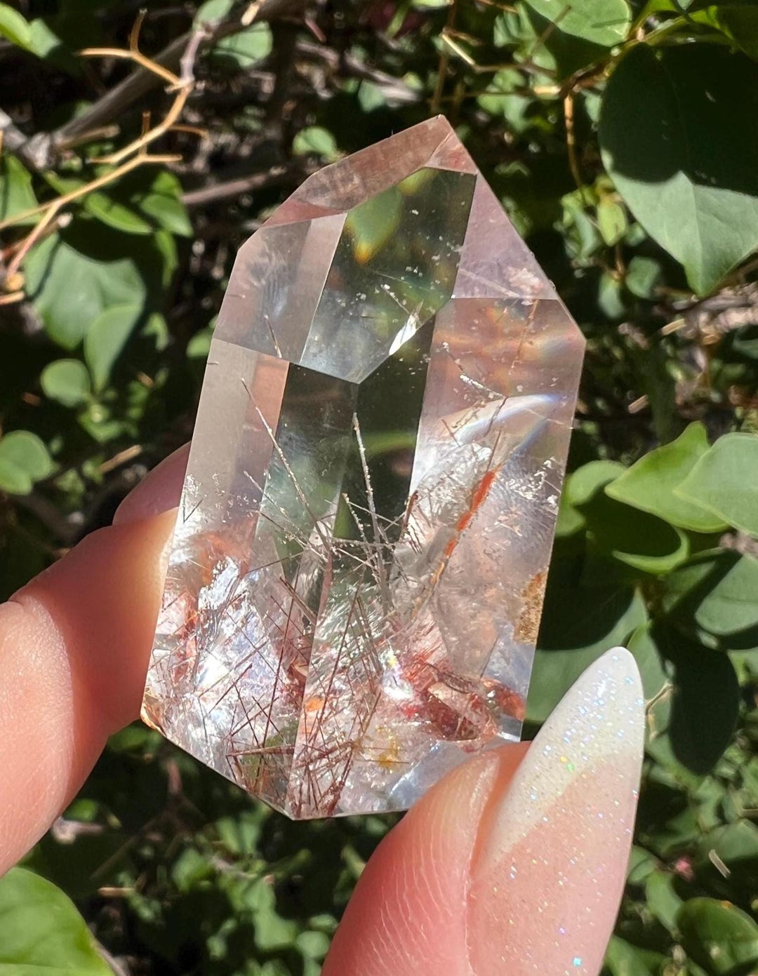 DOW Master Temple Rutilated Quartz: Silver & Copper Rutile - Brazil - Etsy