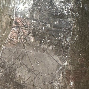 RARE Gorgeous Black Riebeckite Included Quartz Double Point With ...