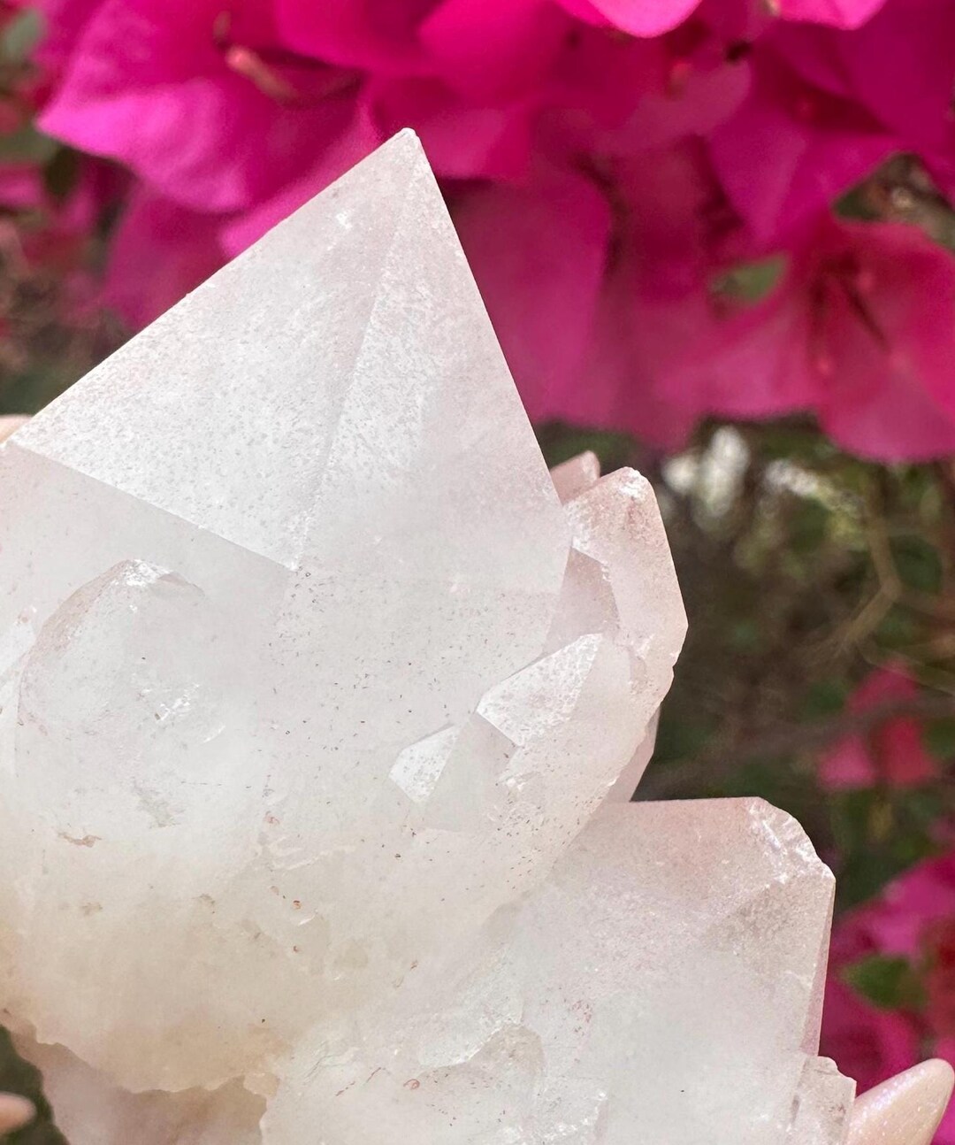 Light Pink Phantom Kundalini Quartz From India! - Etsy