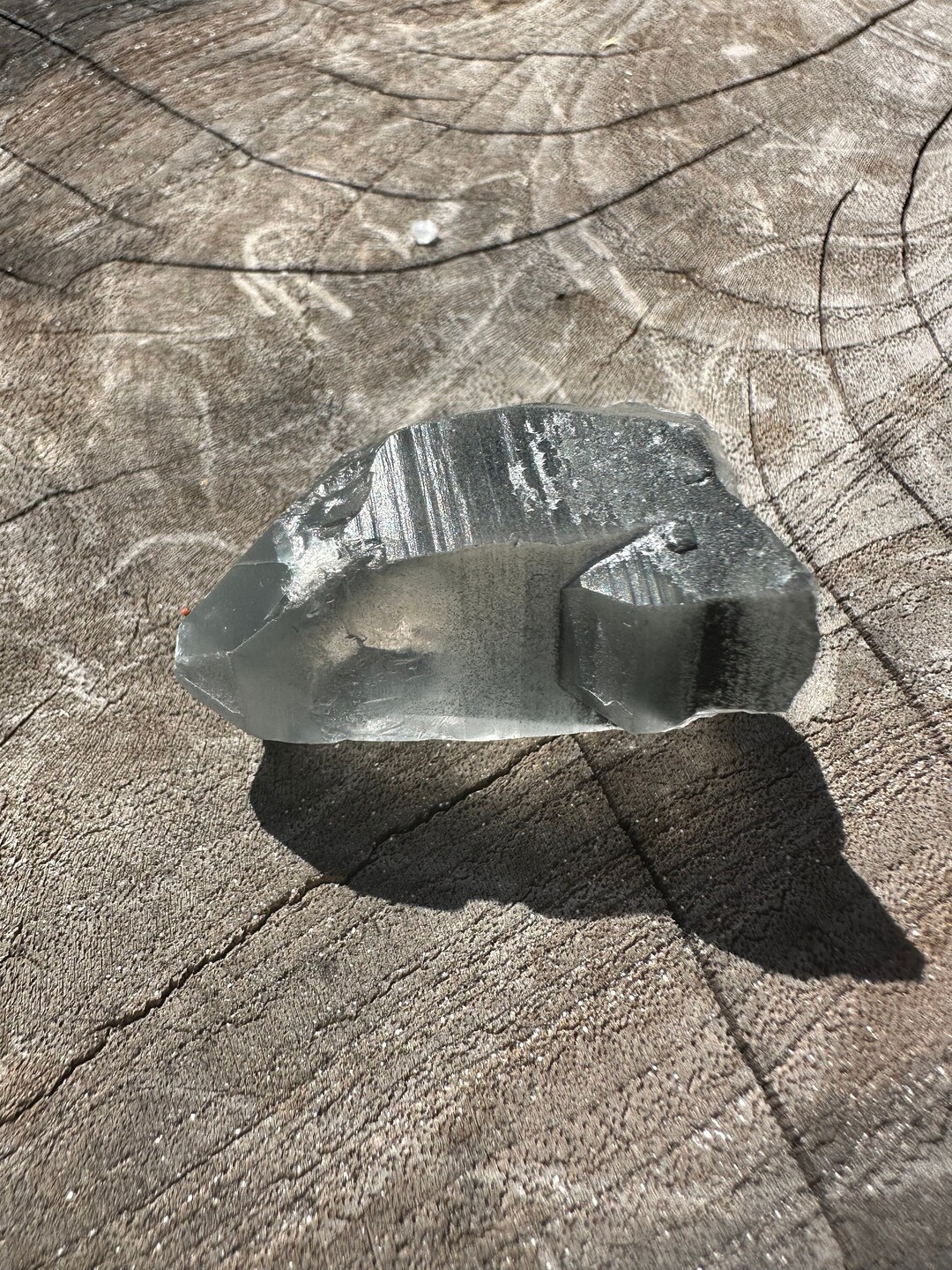 Rare Black Phantom Quartz Crystal, Pakistan Origin - Etsy UK