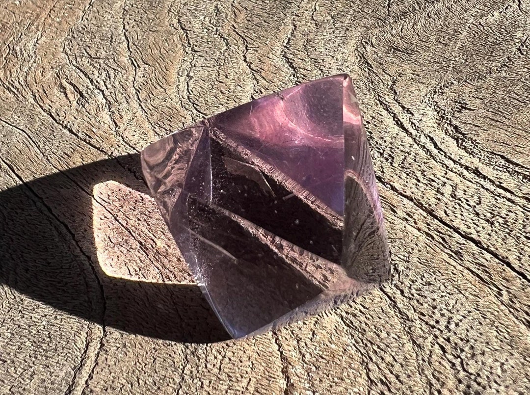 Stunning Pink Fluorite Octahedron From the Famous Cave in Rock ...