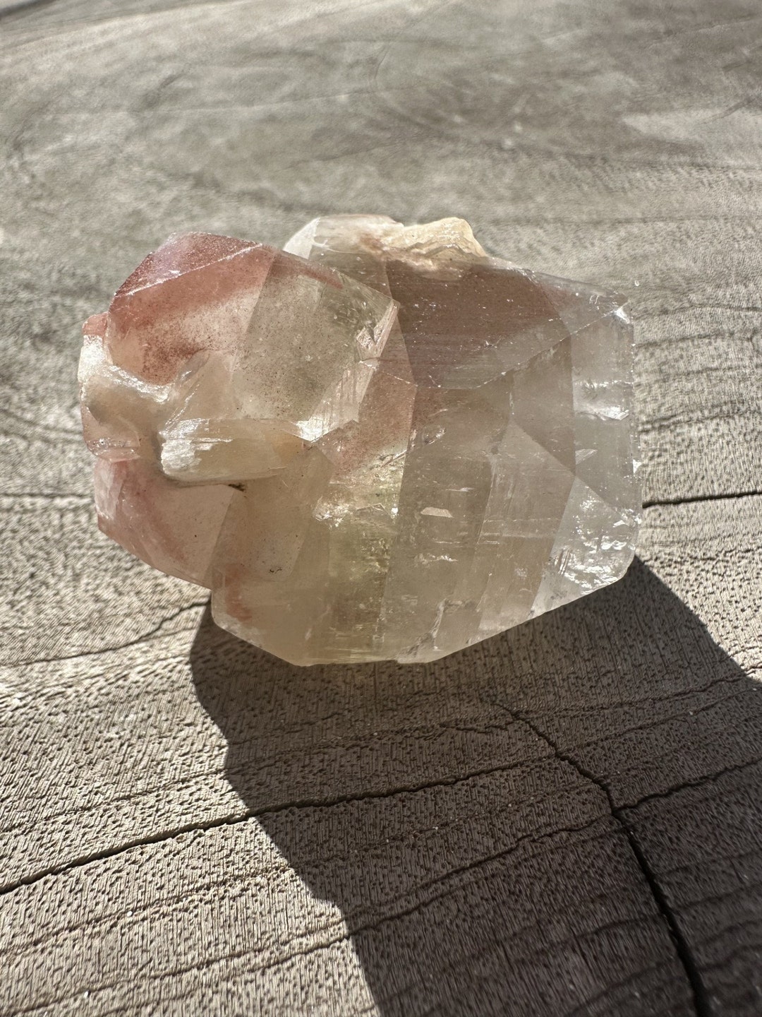RARE Gorgeous AAA Quality Chocolate, Red, and Green Phantom Apophyllite ...