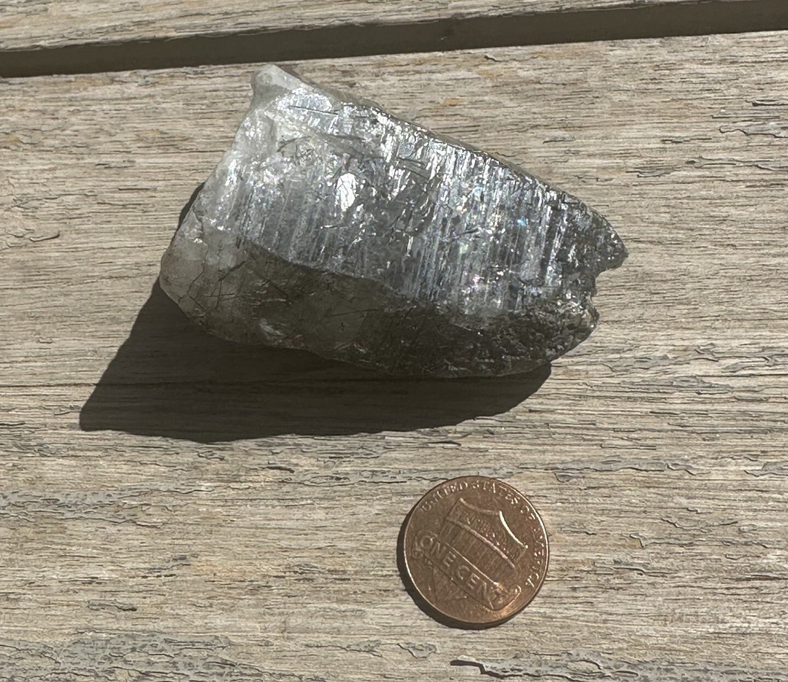 RARE Gorgeous Black Riebeckite Included Quartz Double Point With ...