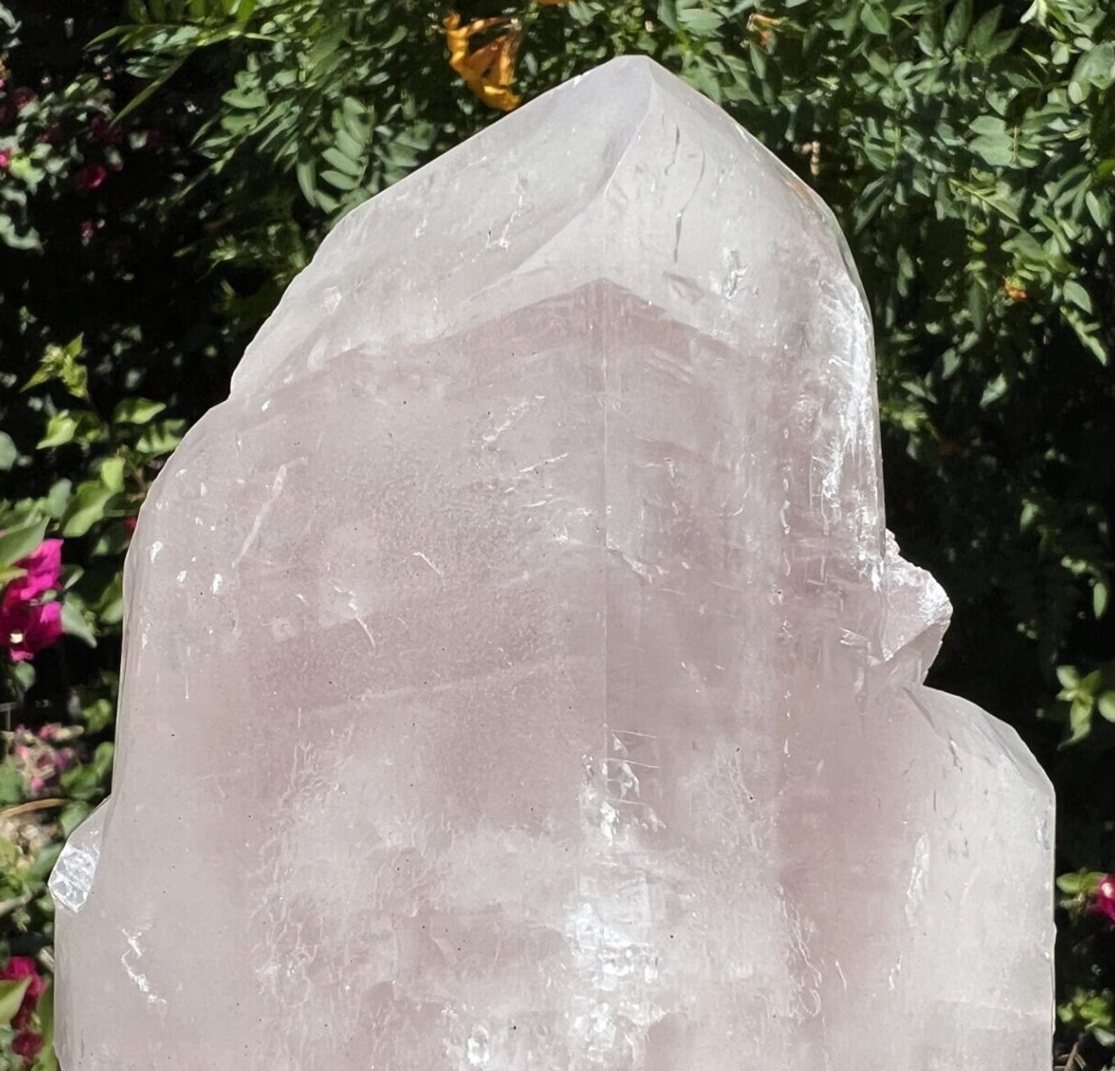 RARE Large Pink Phantom Calcite Statement Specimen From New York Empire ...