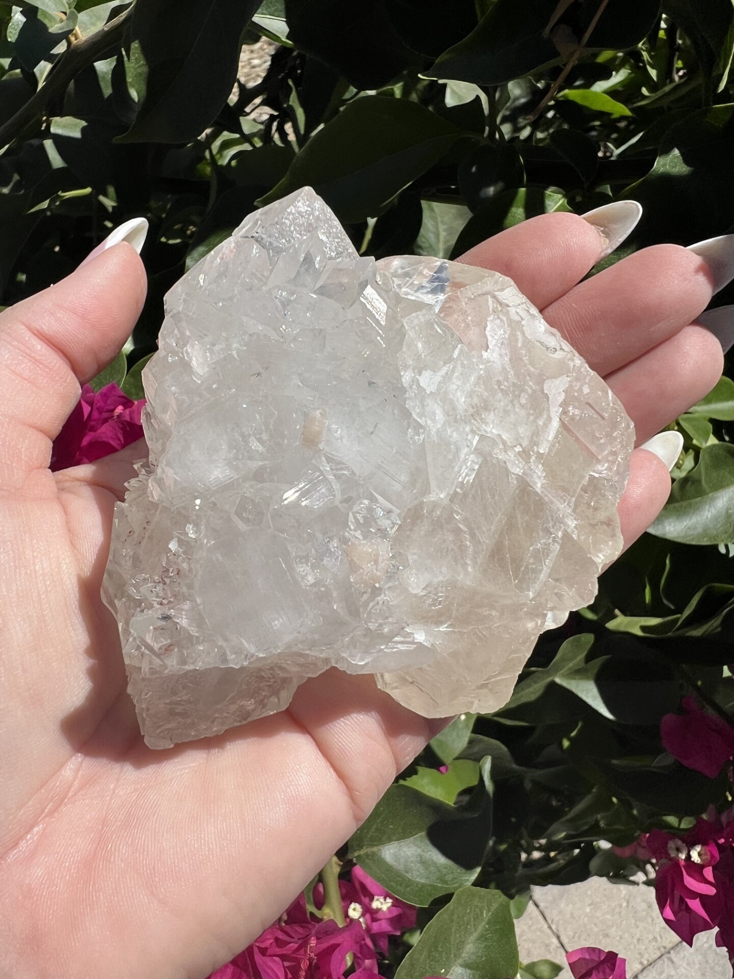 Gorgeous AAA Quality Diamond Apophyllite With Golden Optical Calcite ...
