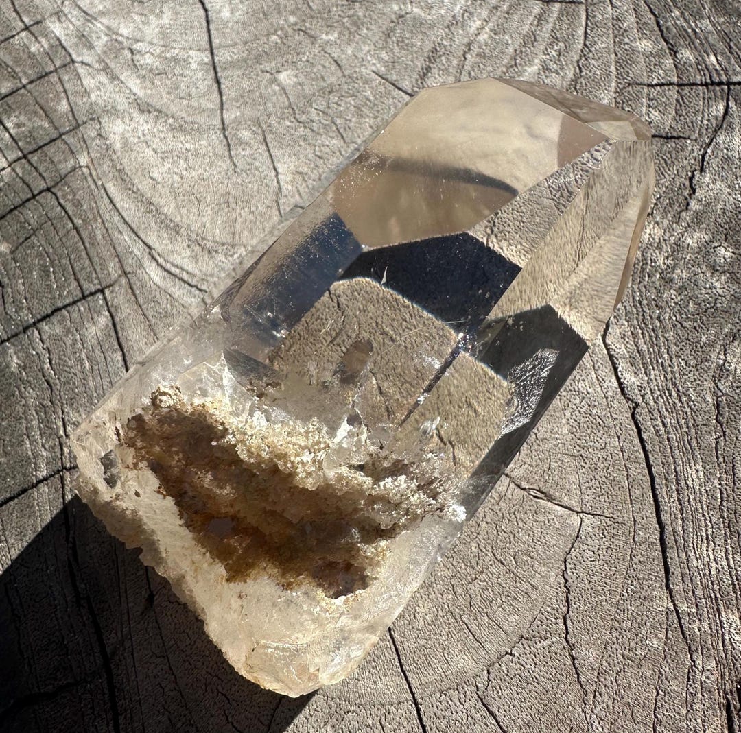 AAA Golden Lemurian Quartz, Channeling Crystal From Brazil - Etsy