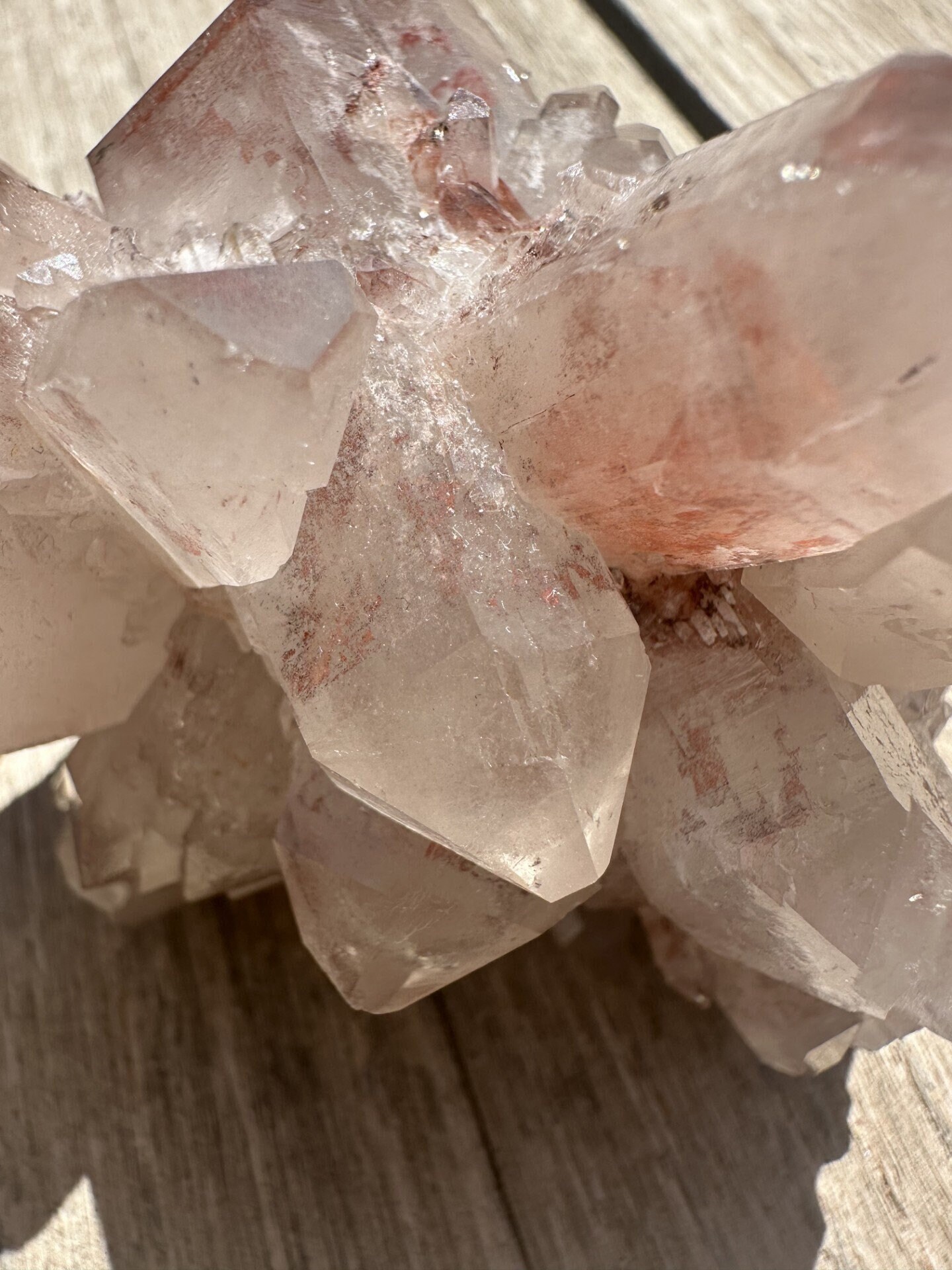 RARE Incredible AAA Quality Pink Phantom Quartz Cabinet Specimen From ...