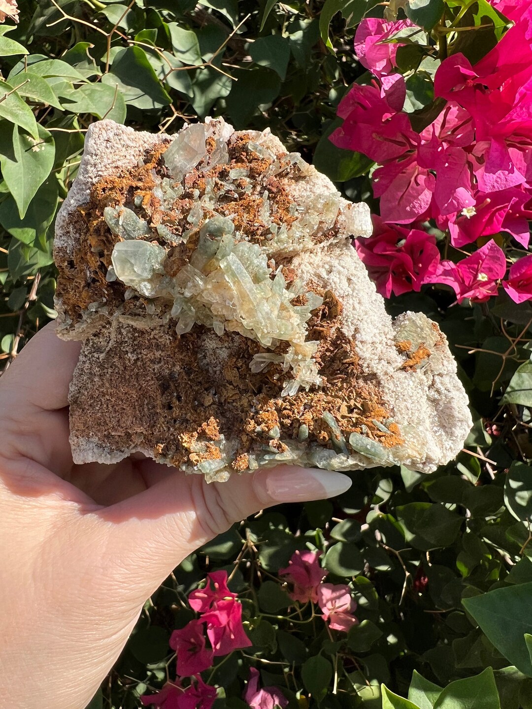AAA Quality Green Himalayan Samadhi Quartz on Matrix From India, 434 ...