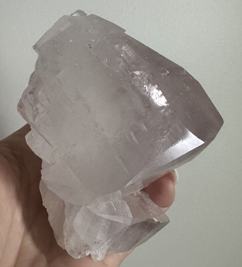 RARE High-quality Purple Phantom Optical Calcite With Pyrite, Record ...