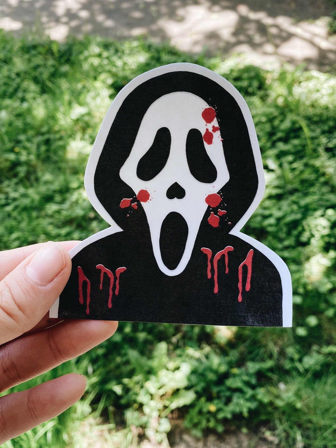 Ghostface 2.0 Sticker - Etsy