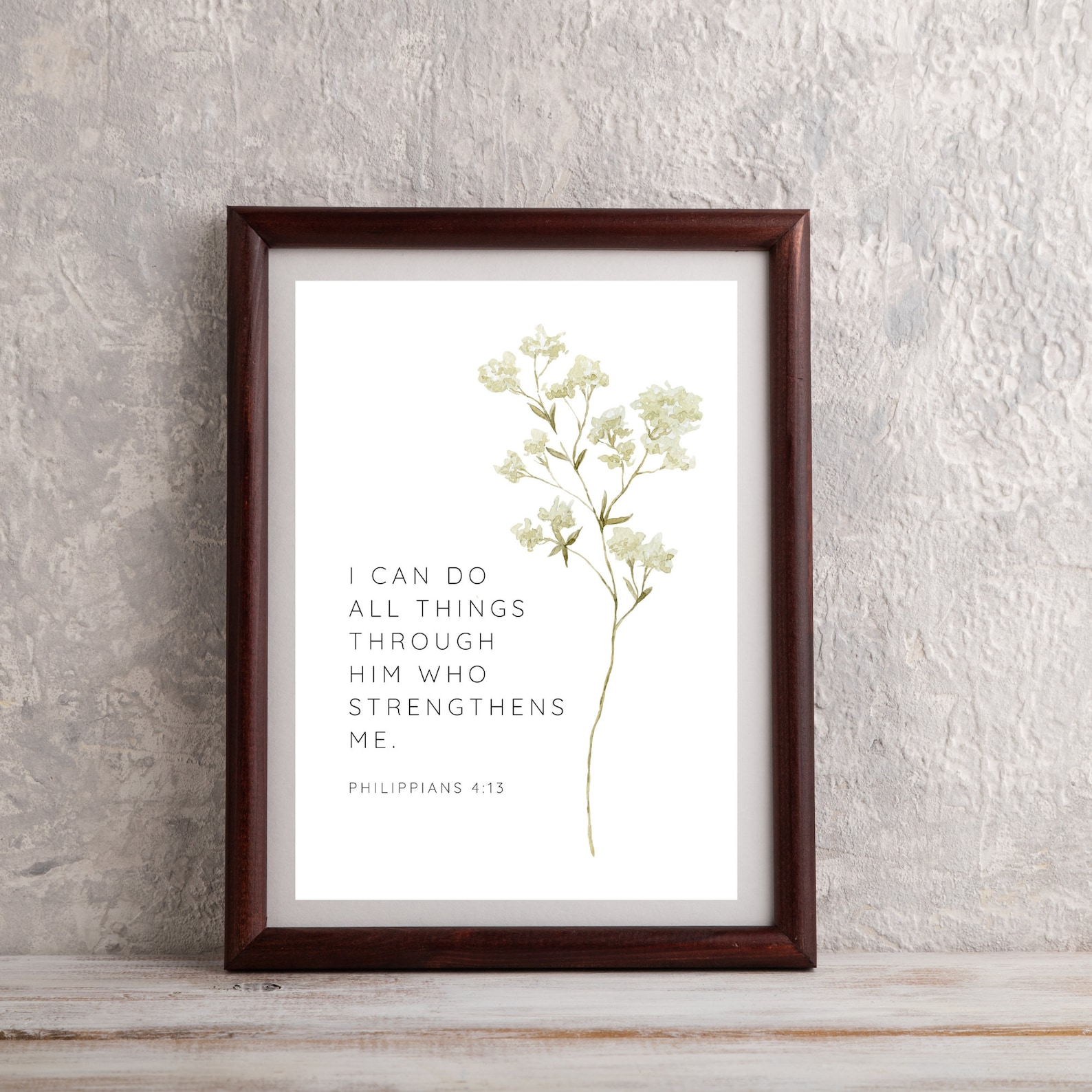 Bible Verse Wall Art Printable Bible Verse Art Digital Download Wall ...