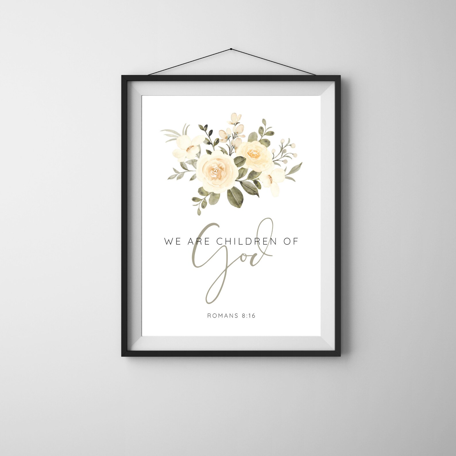 Bible Verse Wall Art Printable Bible Verse Art Digital Download Wall ...
