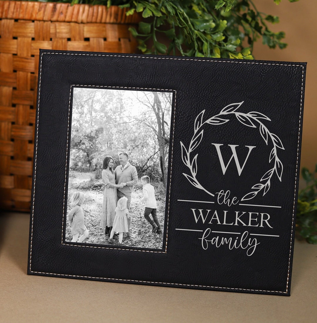 Personalized Picture Frame, Custom Photo Frame, Gift for Family, 4x6 ...