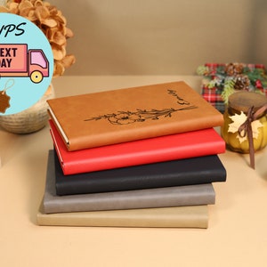 Custom Leather Journal, Personalized Journal, Personalized Notebook ...