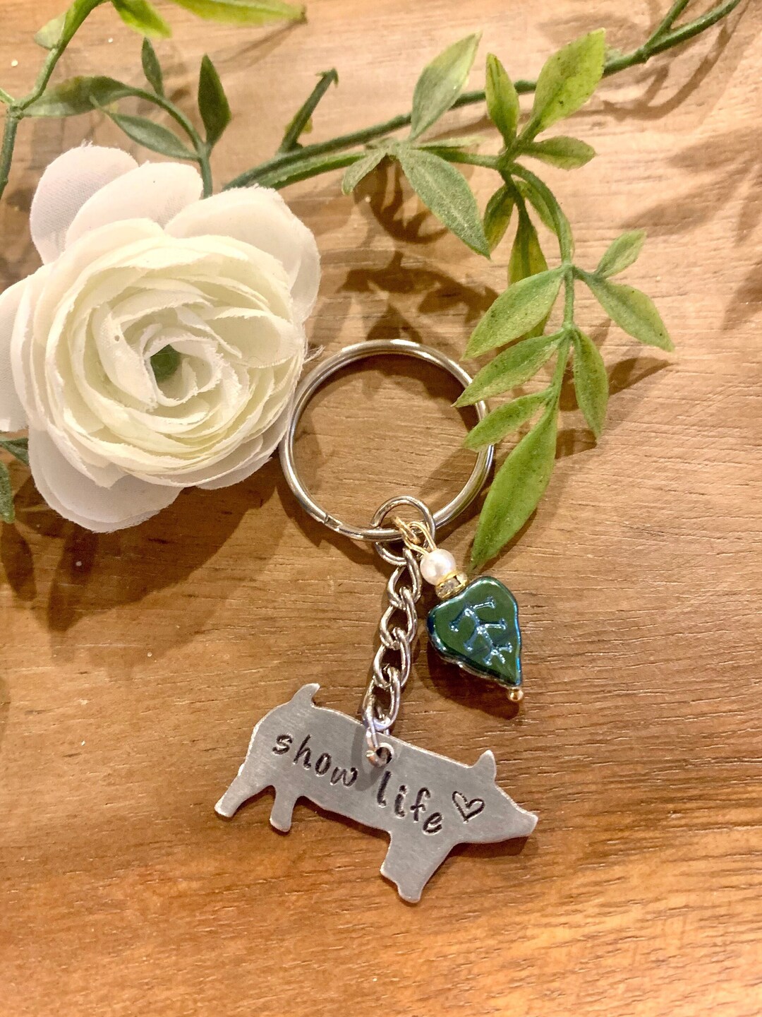 Livestock Stock Show Saying Keychain - Etsy