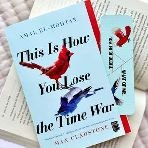 Science Fiction Inspired Bookmark, Birds, Sci-fi, Epistolary, Romance ...