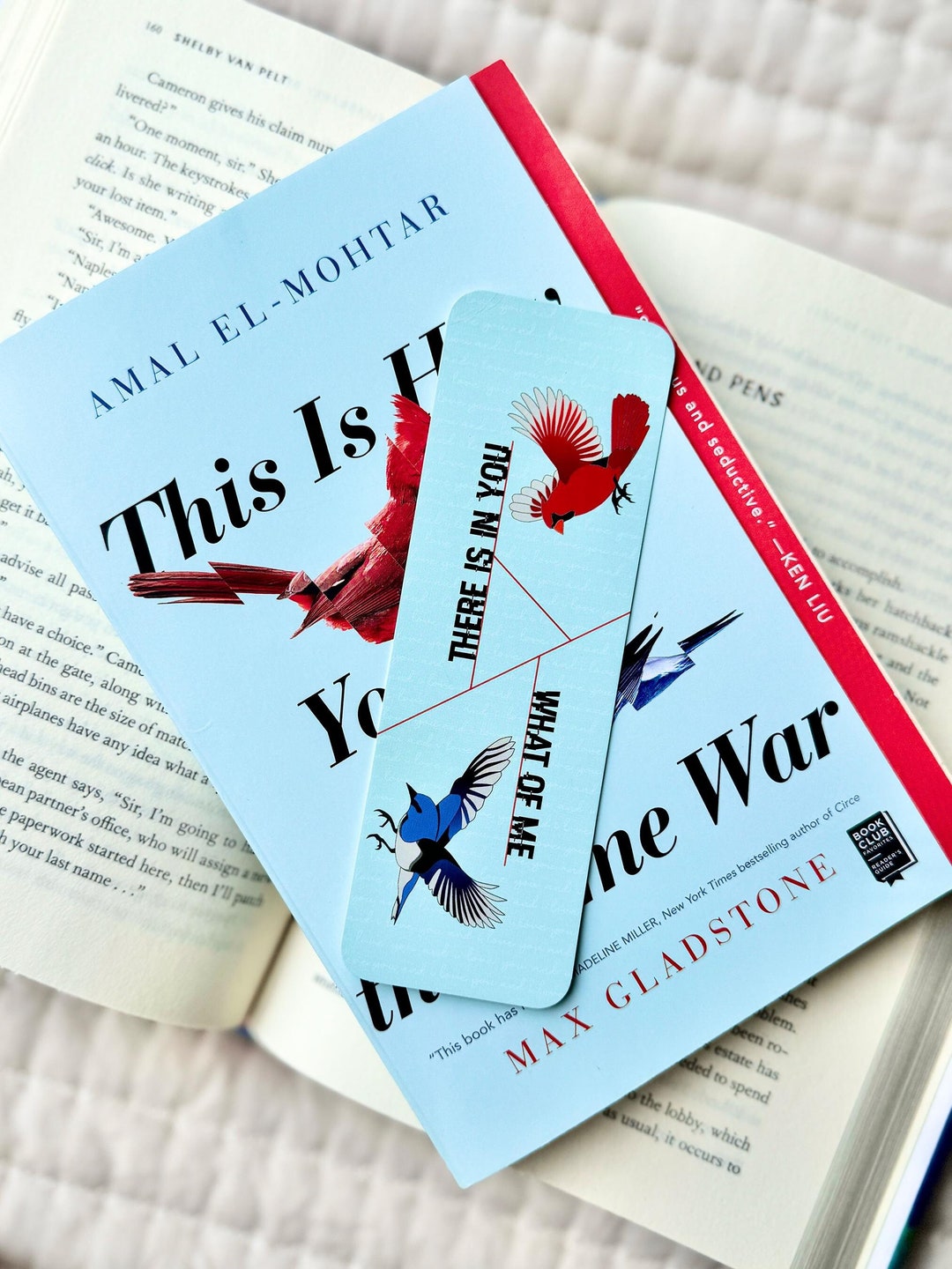 Science Fiction Inspired Bookmark, Birds, Sci-fi, Epistolary, Romance ...