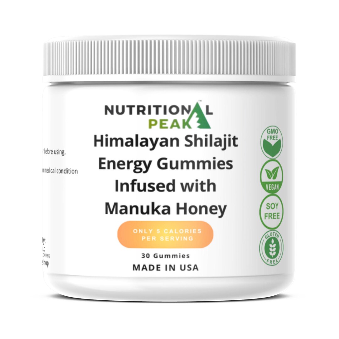 Nutritional Peak Himalayan Shilajit Energy Gummies - Etsy