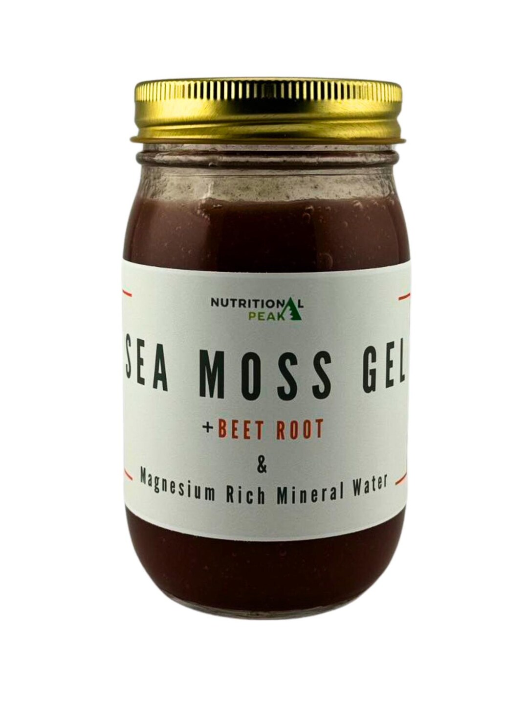 Nutritional Peak Sea Moss Gel +beet Root & Magnesium Rich Mineral Water ...