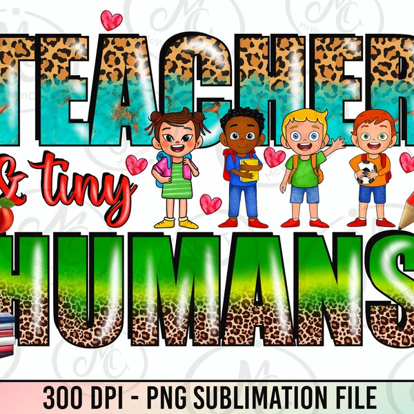 Teacher of Tiny Humans - Etsy