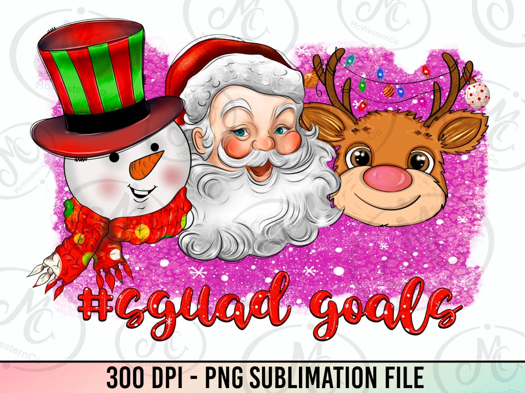 Squad Goal Png, Merry Christmas, Deer Png, Leopard, Santa Claus Png ...