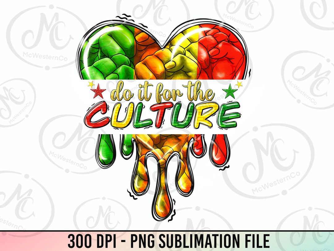 Do It for the Culture Black History Juneteenth Png Design Download ...