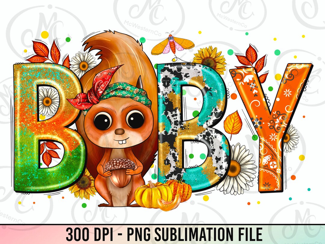 Baby Fall Png Sublimation Design Download, Baby Fall Png, Fall Png ...