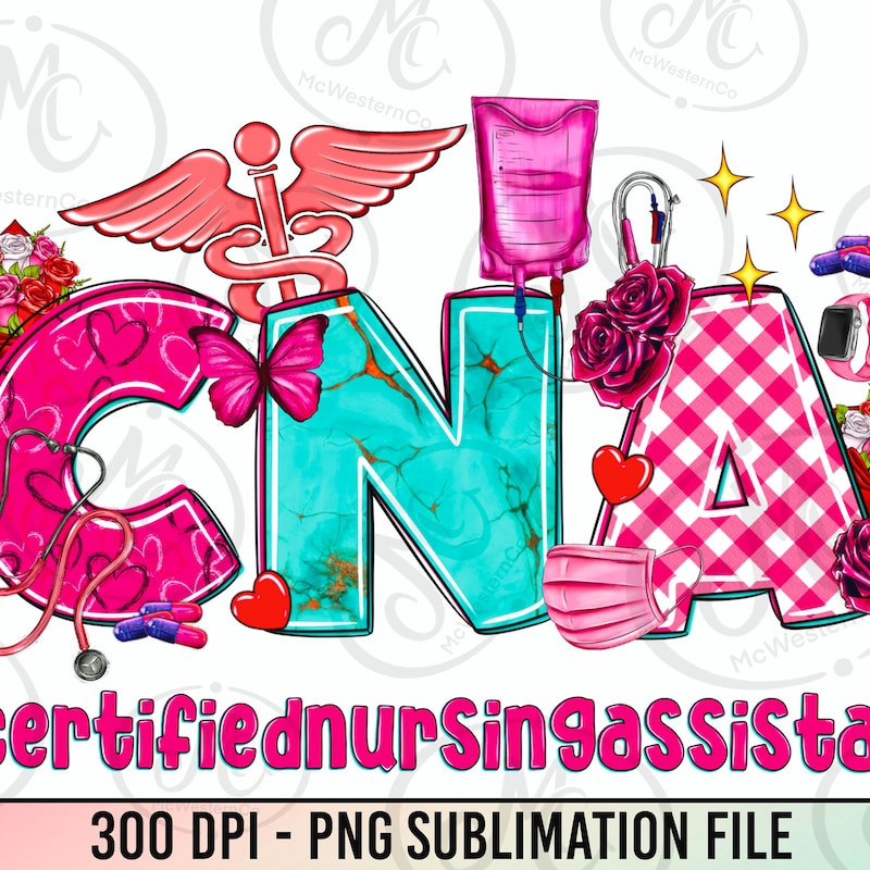 Cna Clipart - Etsy