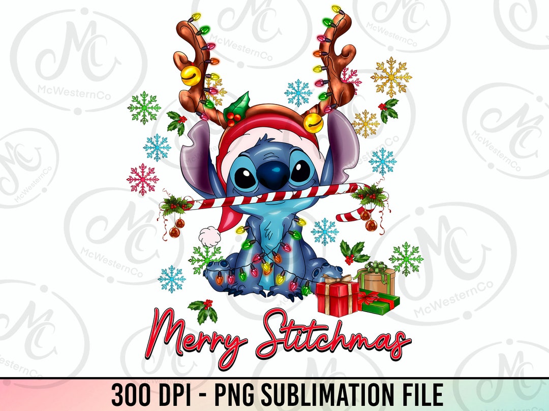 Love Christmas Stitch Merry Christmas Png Christmas Vibes - Etsy Polska