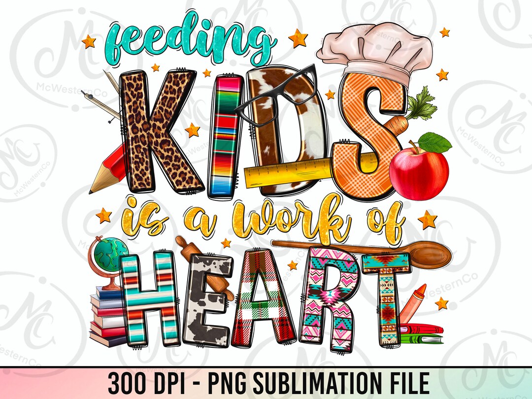 Feeding Kids is A Work of Heart Png, Cafeteria Worker, Student ...