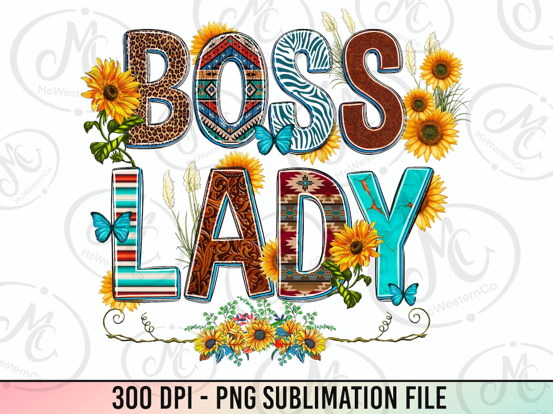 Boss Lady Png Sublimation Design Download, Business Png, Boss Babe Png ...