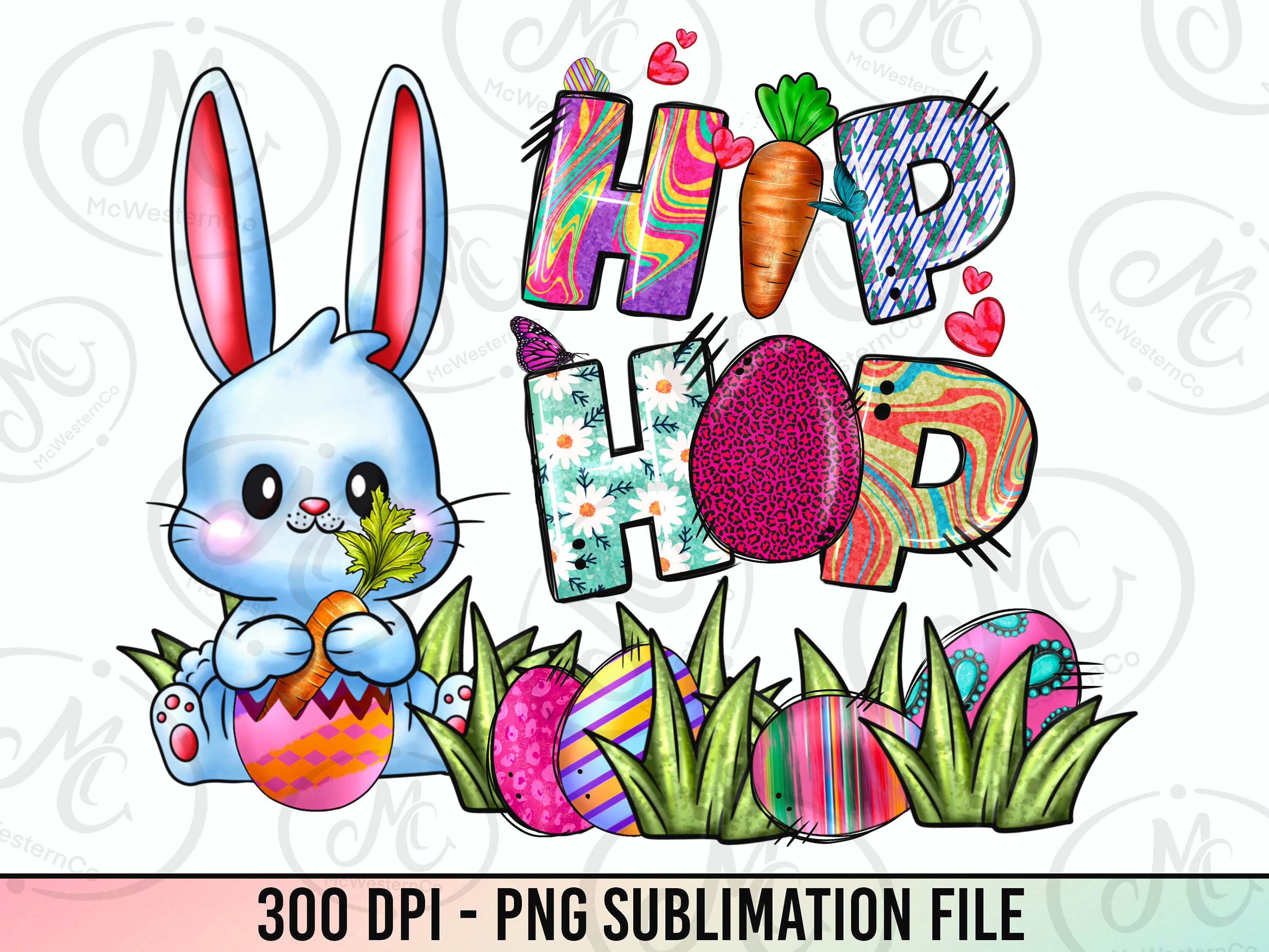 Hip Hop Happy Easter Png Sublimation Design Download, Happy Easter Day ...