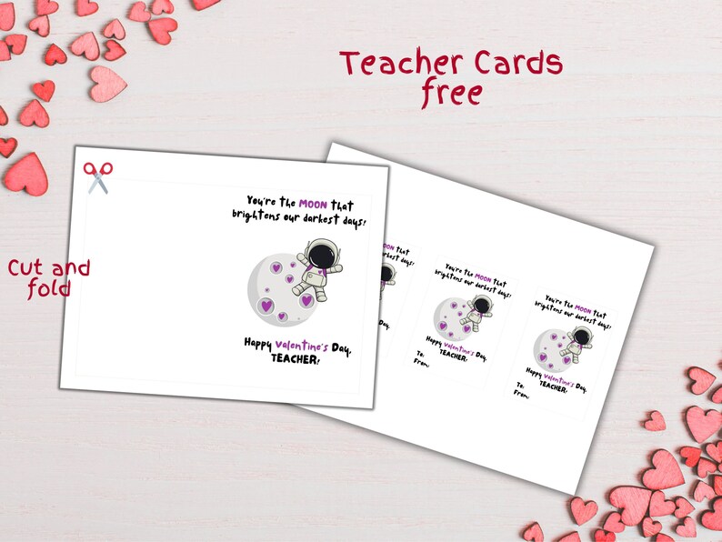 Editable Space Valentine's Day Cards, Valentine's Day Classroom Gift ...
