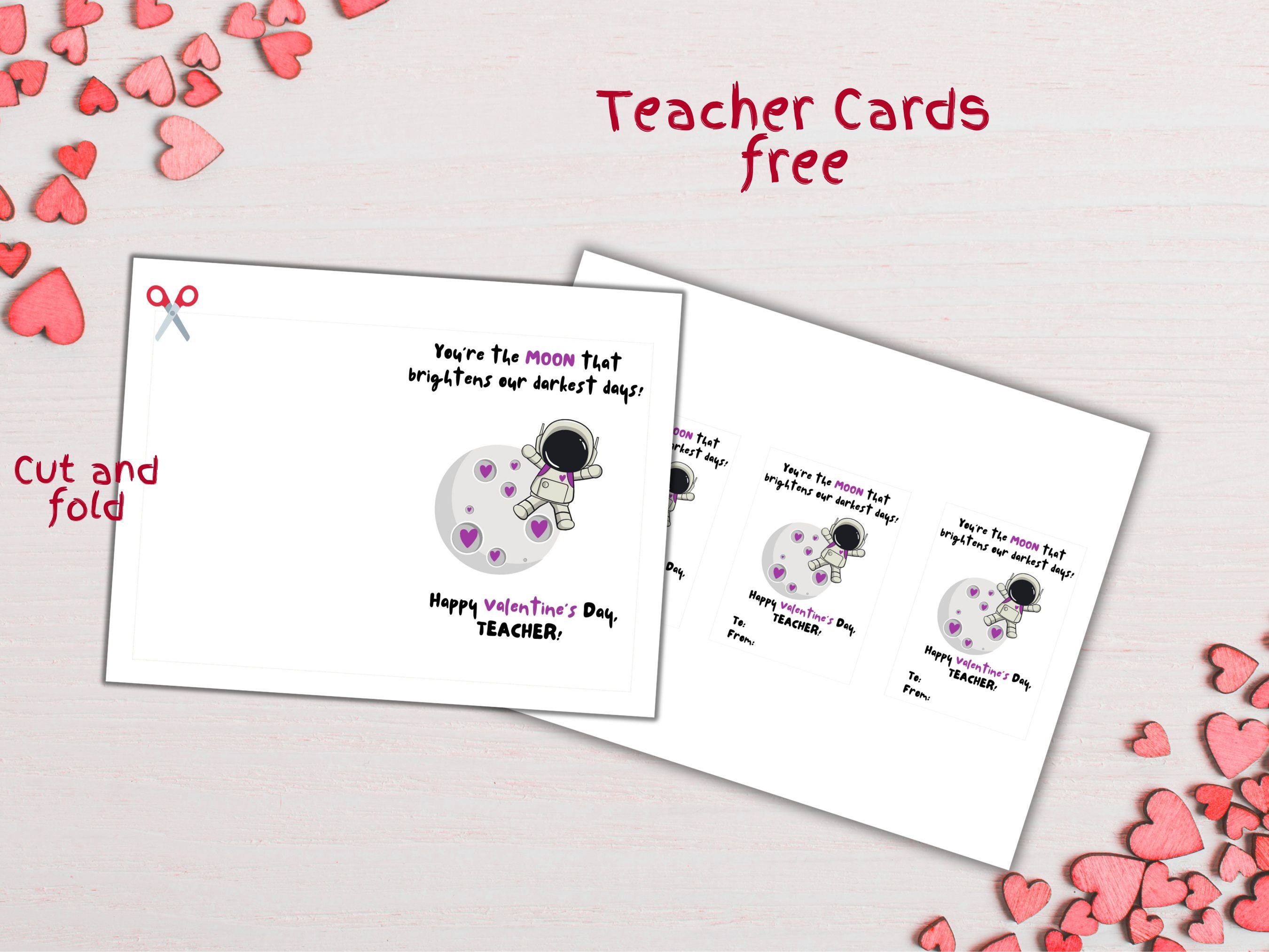 Editable Space Valentine's Day Cards, Valentine's Day Classroom Gift ...