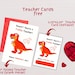 Editable Dinosaurs Valentine's Day Cards , Valentine's Day Classroom ...