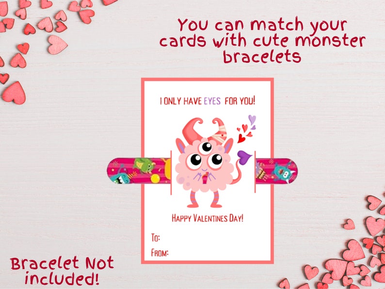 Editable Monsters Valentine's Day Cards , Valentine's Day Classroom ...