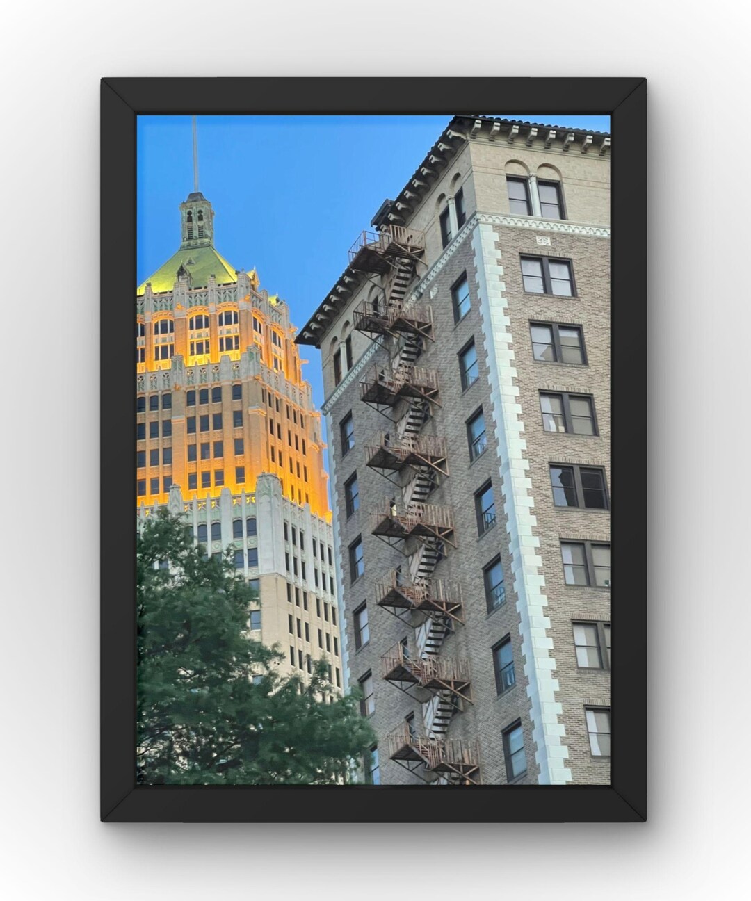 Tower of Life Building Wall Art Printable Digital Download - Etsy