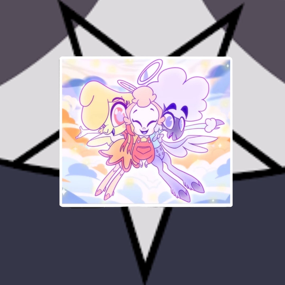 Helluva Boss Cherub Angels Sticker - Etsy